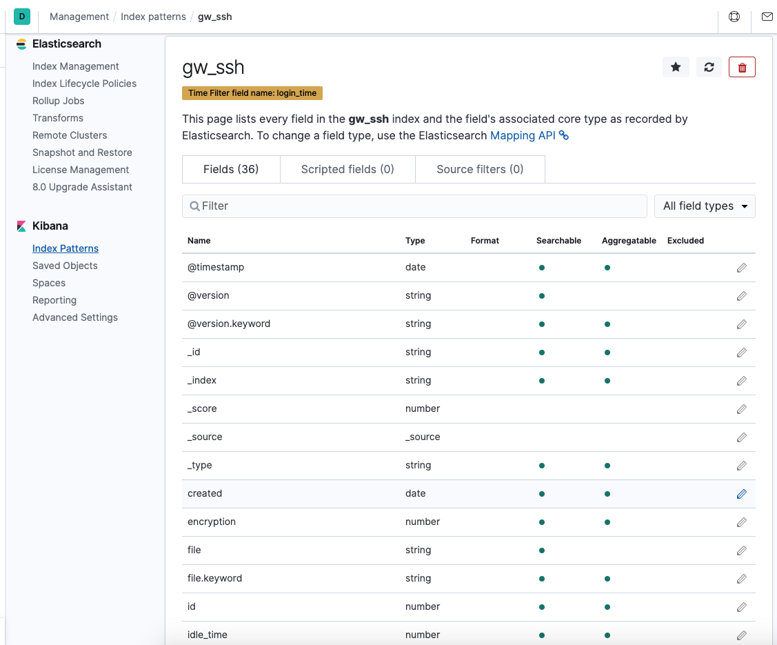 Integrate Ezeelogin SSH Jump host with ELK for SIEM